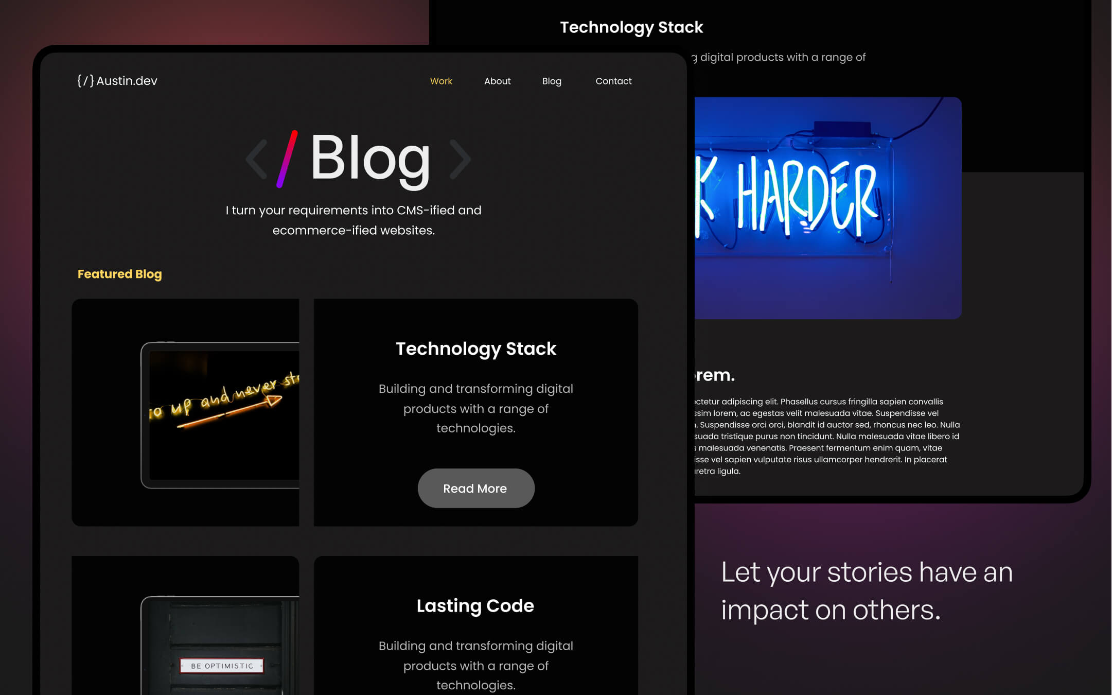 Austin - Portfolio Webflow Template | Wedoflow